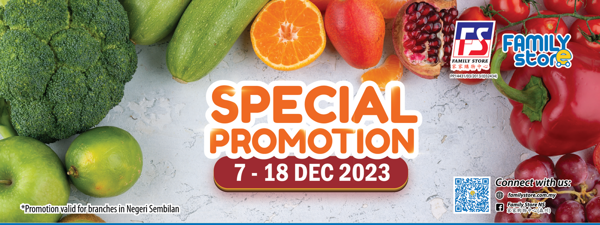 December Special Promotion – Family Store