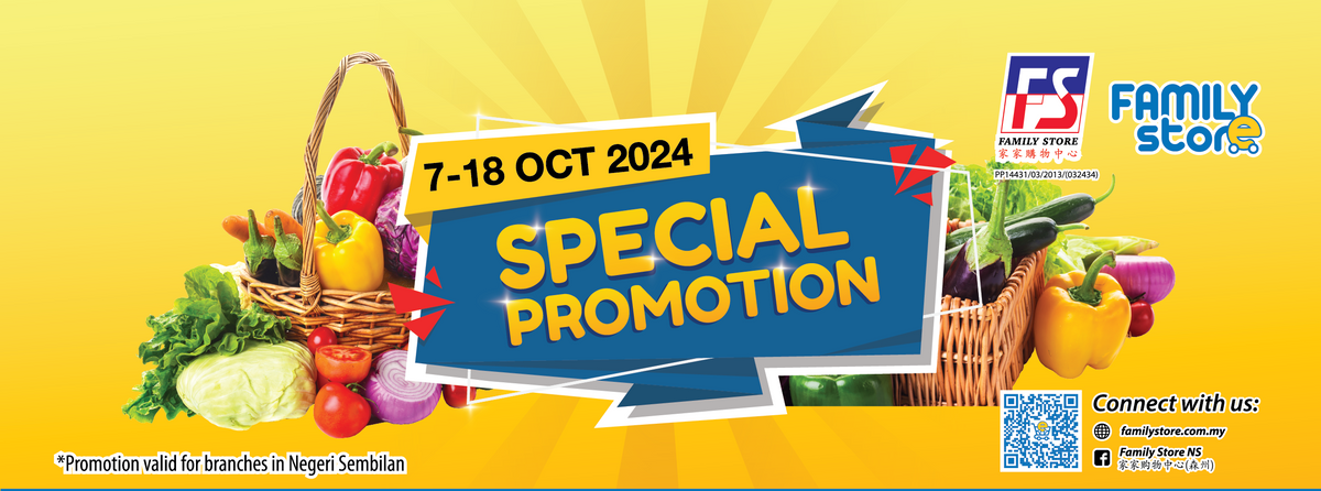 October Special Promotion – Family Store